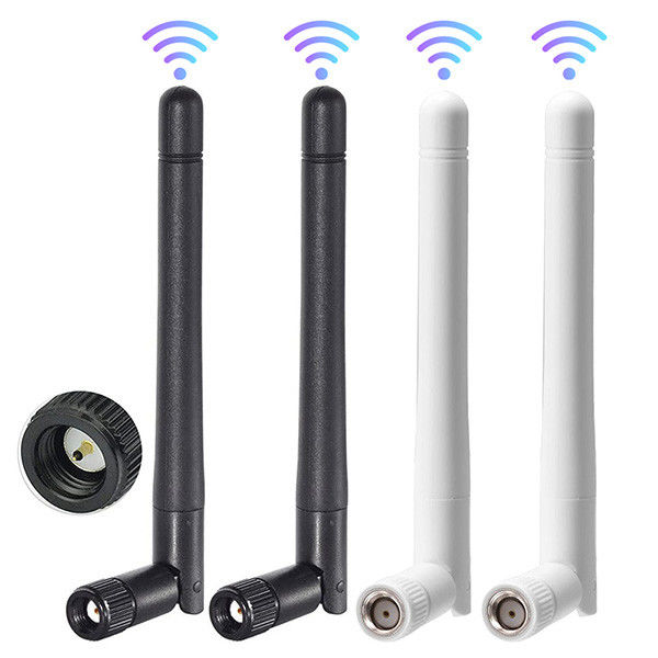 Dual band wifi antenna 2.4GHz 5.8GHz rubber wireless communication ...