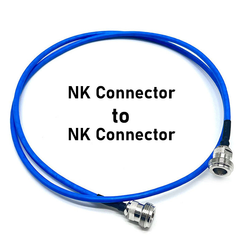 NK Connector to NK Connector Blue coaxial RF cable all copper High ...
