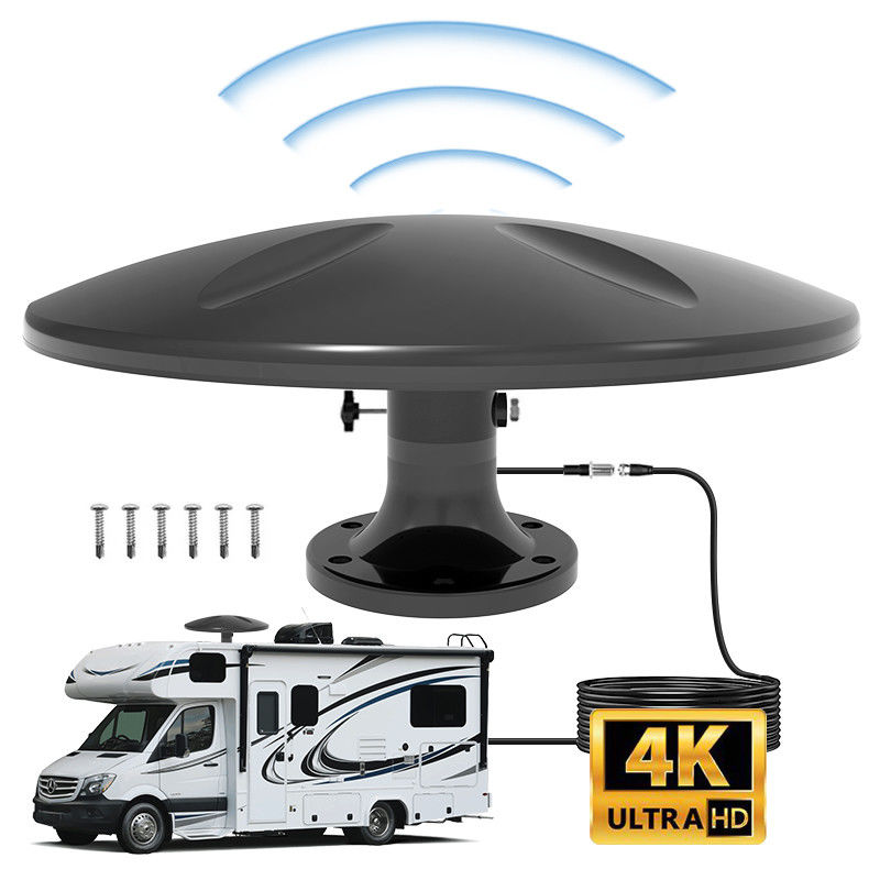 Smart TV aerial 360 reception signal for Camping, Digital Campervan ...